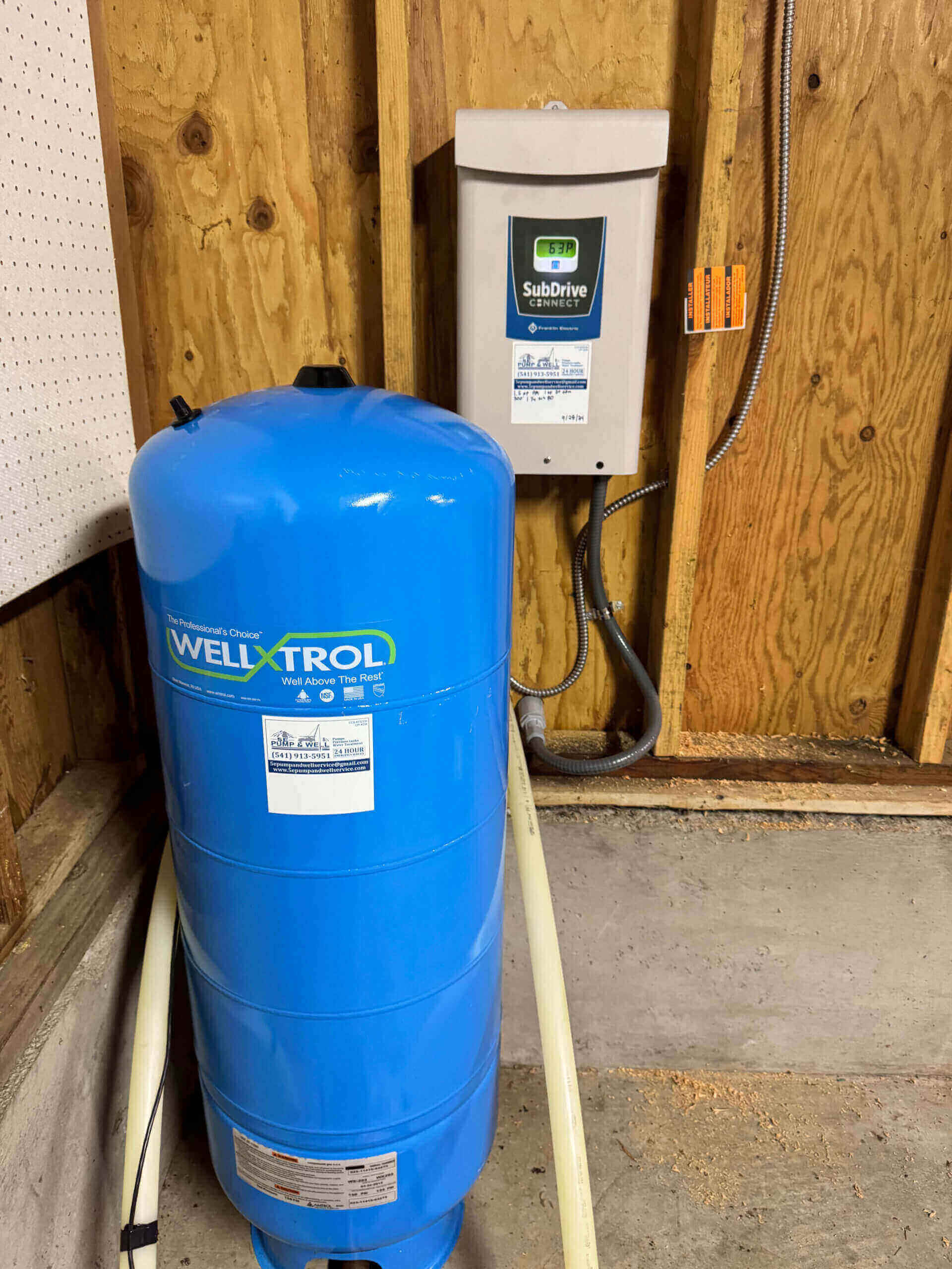 Well Pressure Tanks - 5E Pump & Well Service